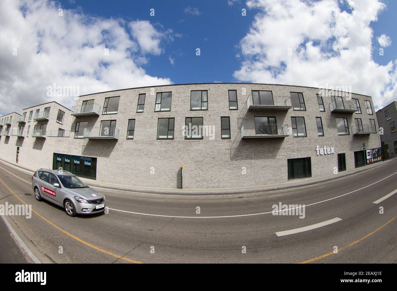 Workplace in a village in Denmark Stock Photo - Alamy