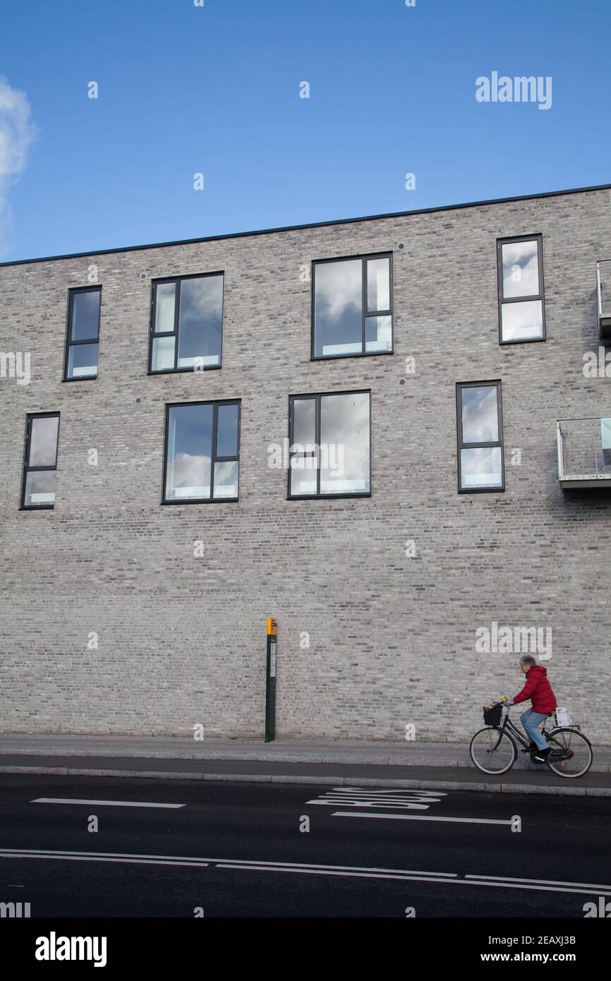 Workplace in a village in Denmark Stock Photo - Alamy