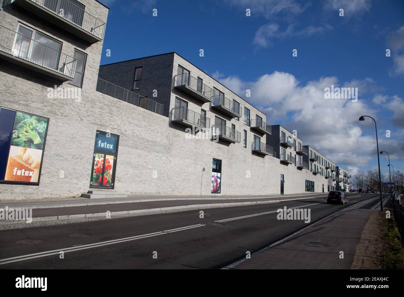 Workplace in a village in Denmark Stock Photo - Alamy