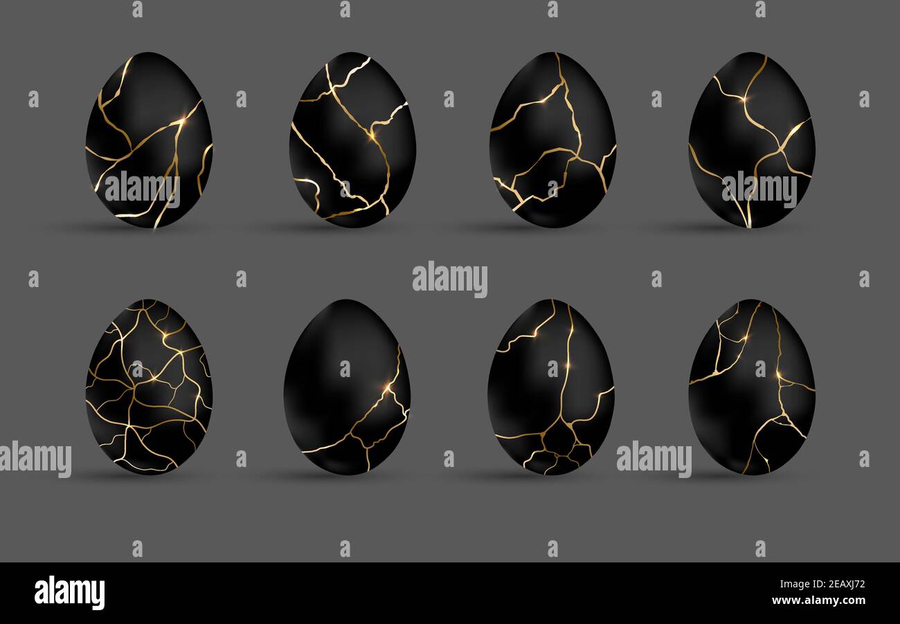 Kintsugi egg hi-res stock photography and images - Alamy