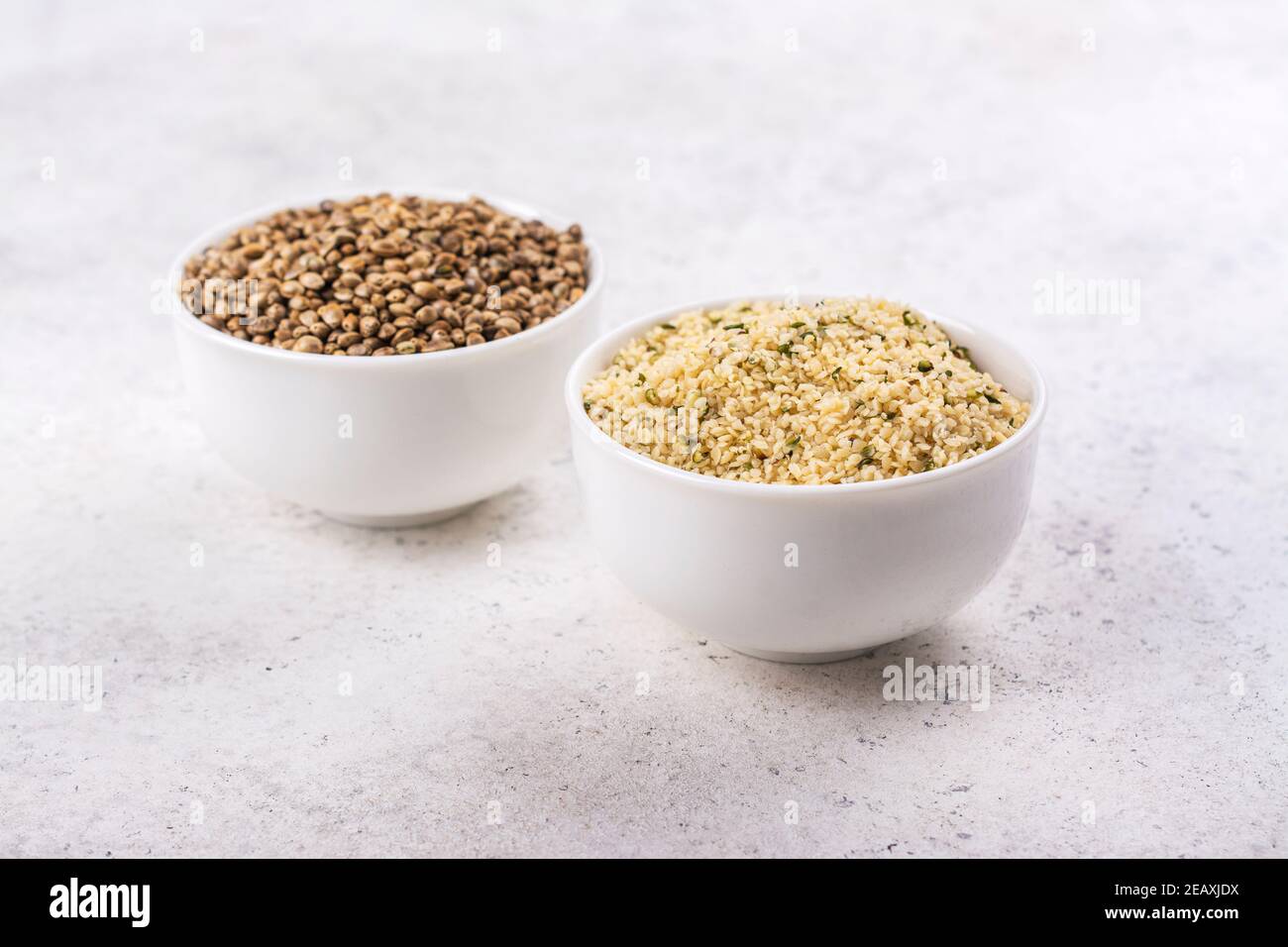 Organic hemp seeds Stock Photo - Alamy
