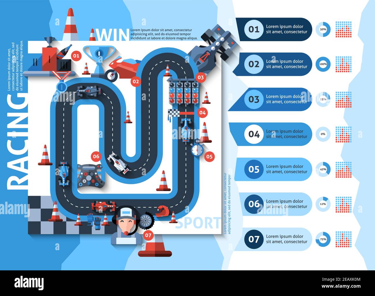 Stop racing Stock Vector Images - Alamy