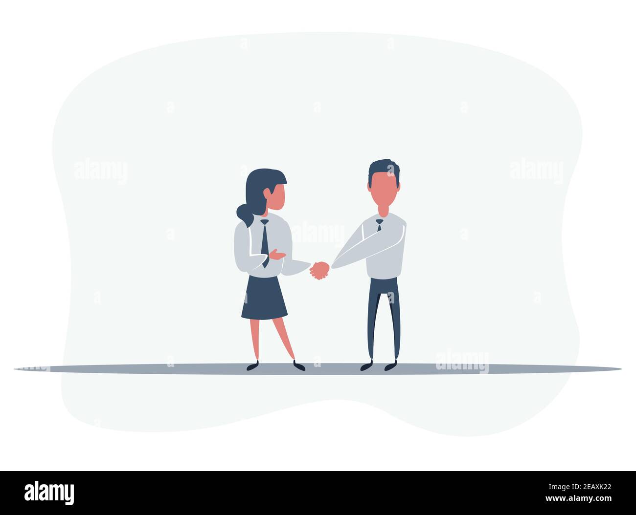 Person shaking cartoon hi-res stock photography and images - Alamy