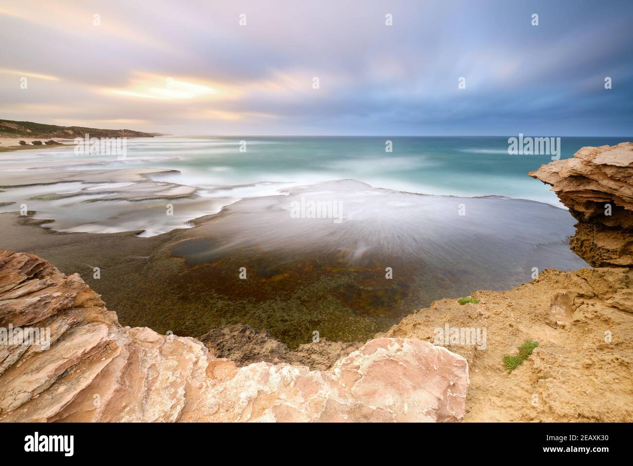 The View From Spray Point Stock Photo - Alamy