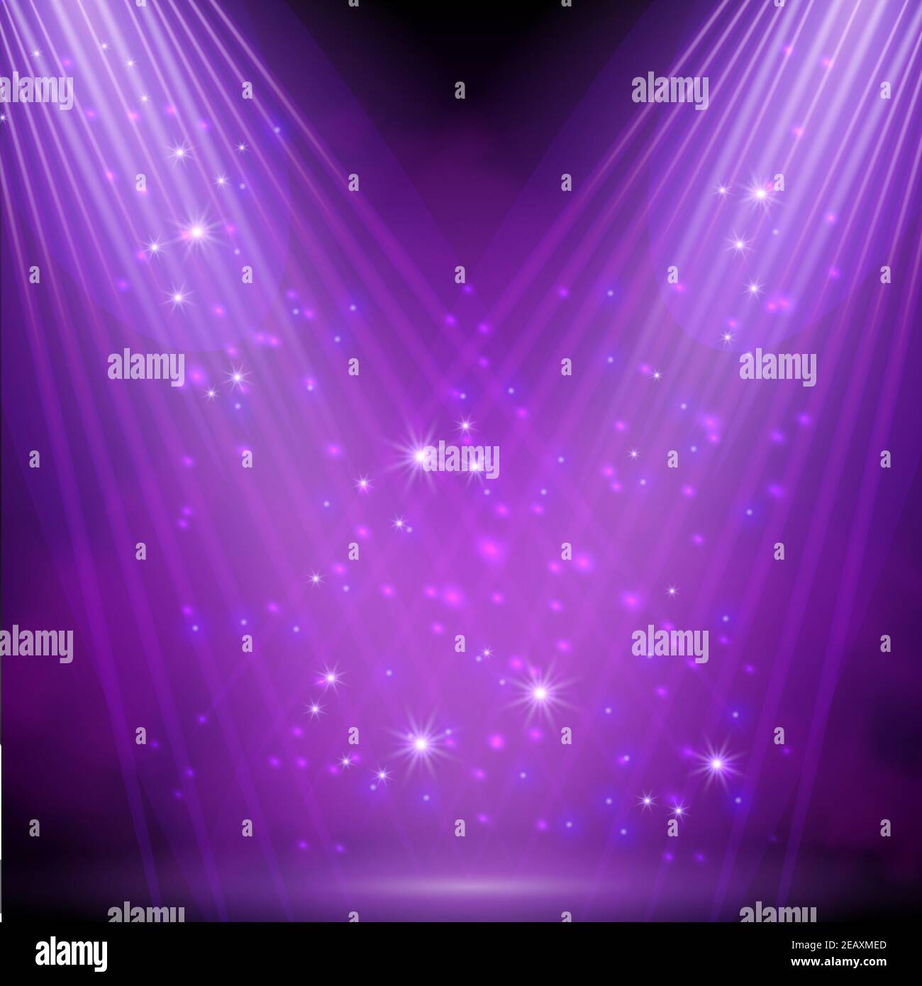 Purple Spotlight Background