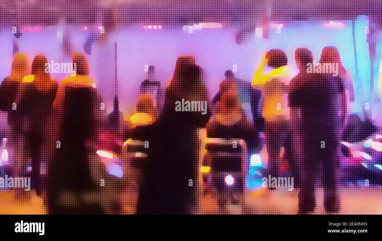 Viewers watching the show Stock Photo - Alamy