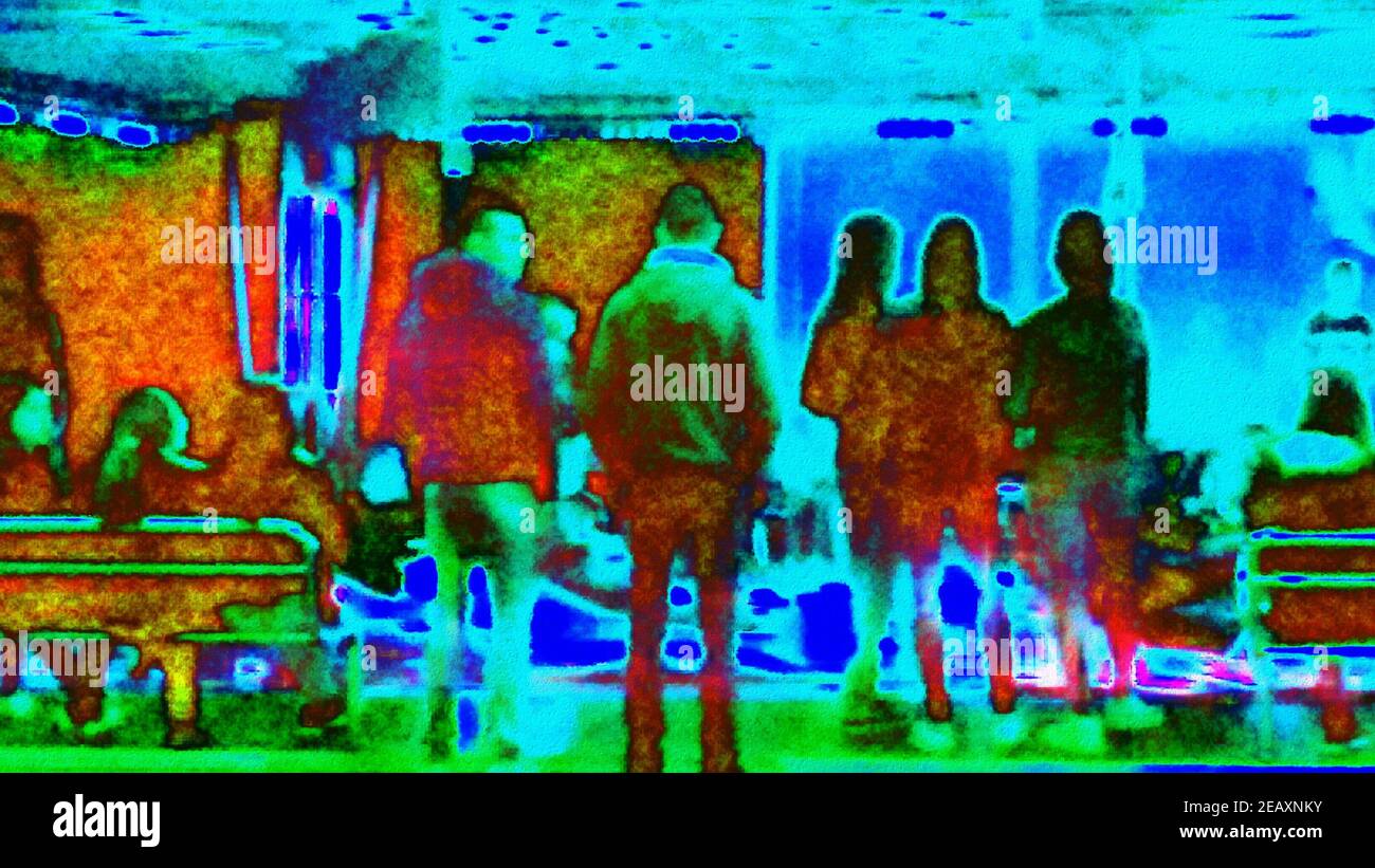 Viewers watching the show Stock Photo - Alamy