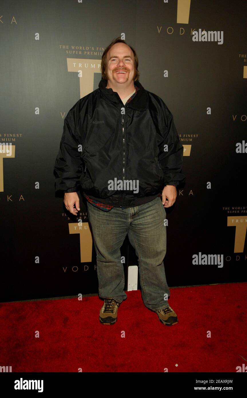 Kevin Farley attends arrivals for DRINKS AMERICA Launches TRUMP VODKA ...