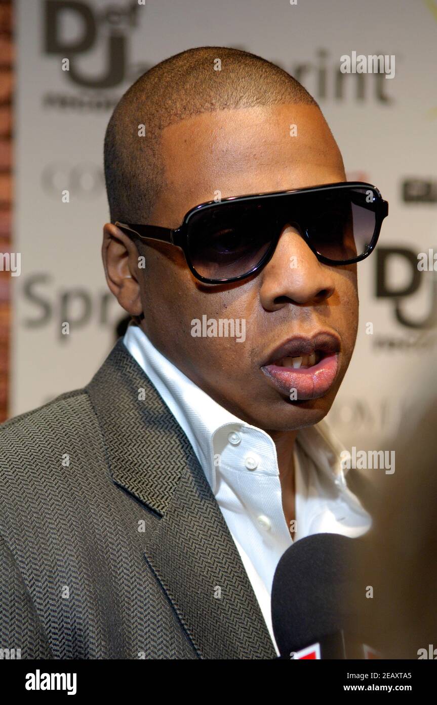Rapper Shawn Carter aka Jay-Z attends arrivals at Jay-Z and GIANT ...