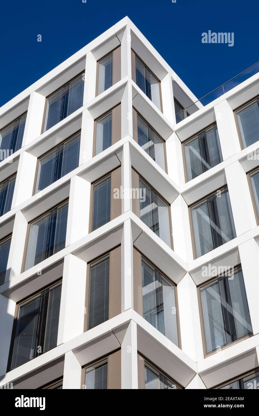 Modern Glass Building, Contemporary Facade Stock Photo - Alamy