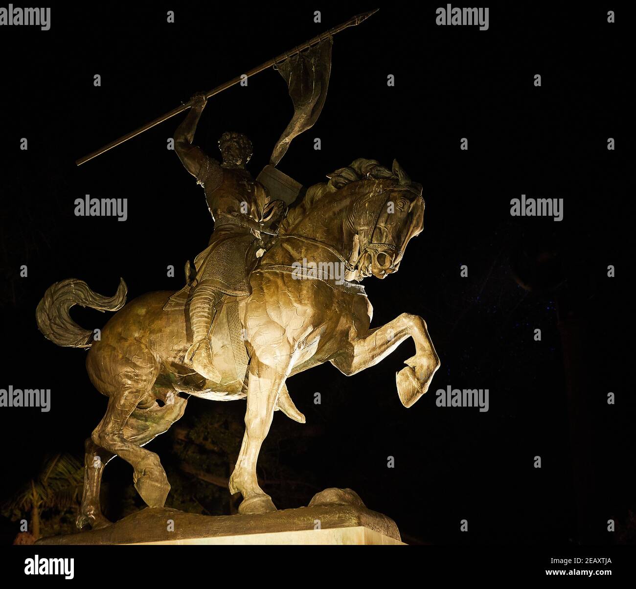 Conquistador sculpture statue hi-res stock photography and images - Alamy