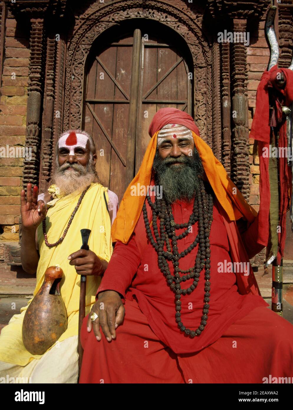 India, Rajasthan, Jaipur, Sadhus Stock Photo - Alamy