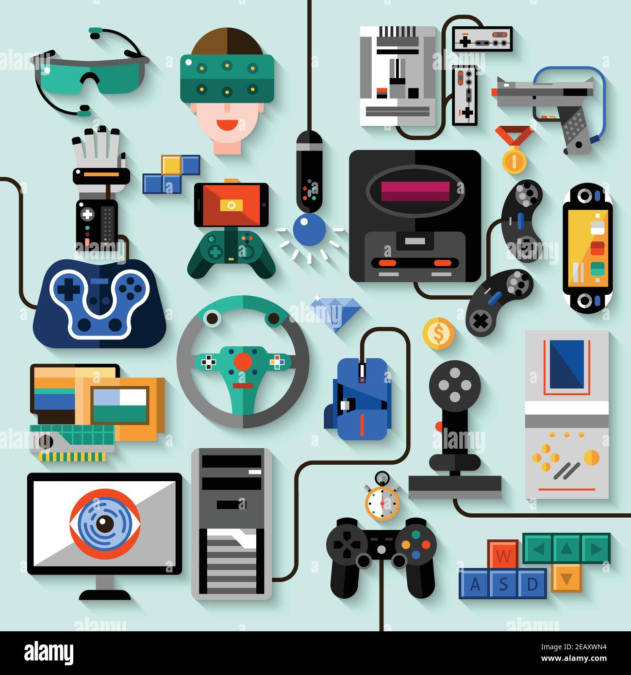 Computer Gadgets Clipart