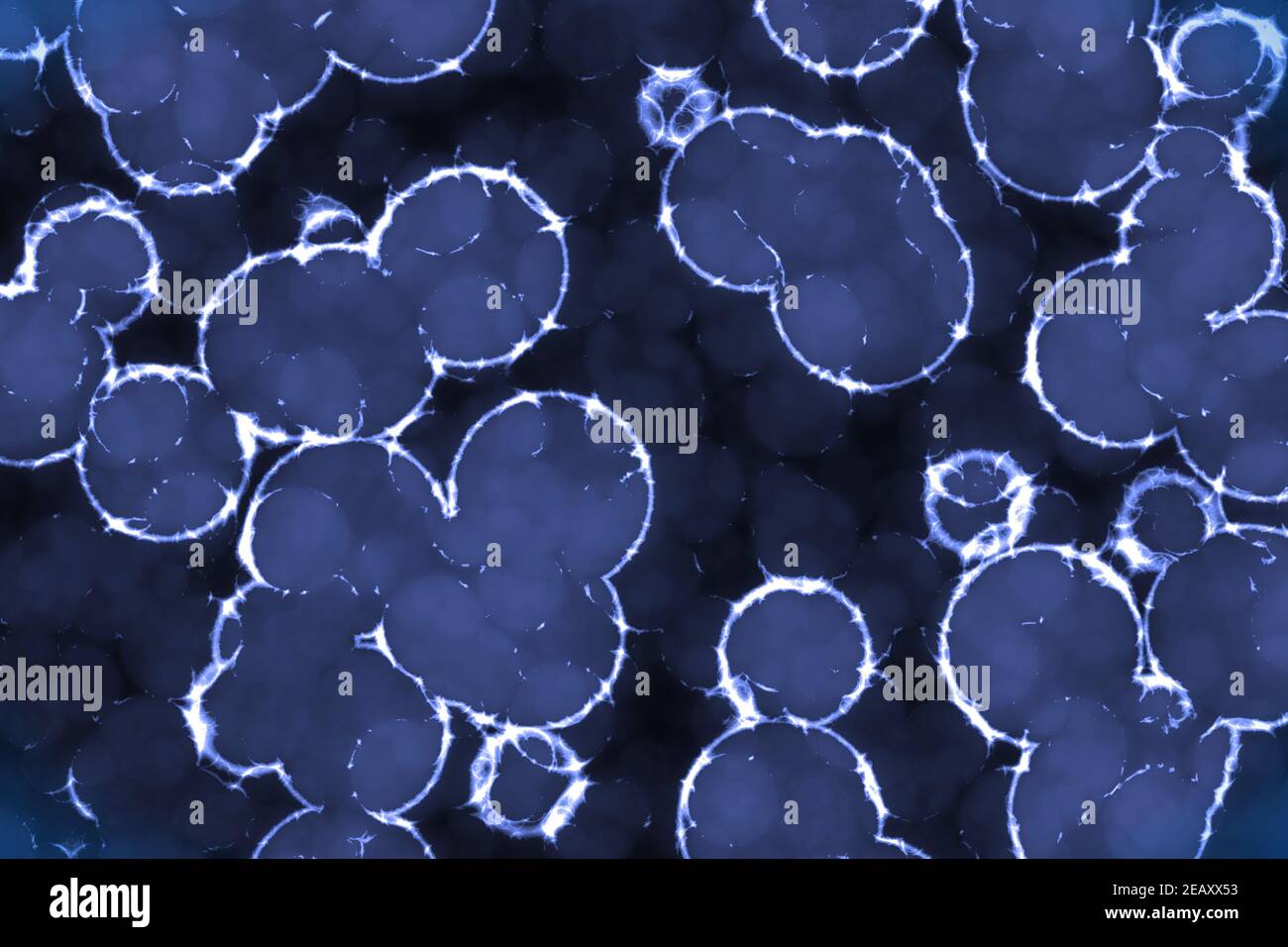 cute blue murky bio grungy digital art texture illustration Stock Photo ...
