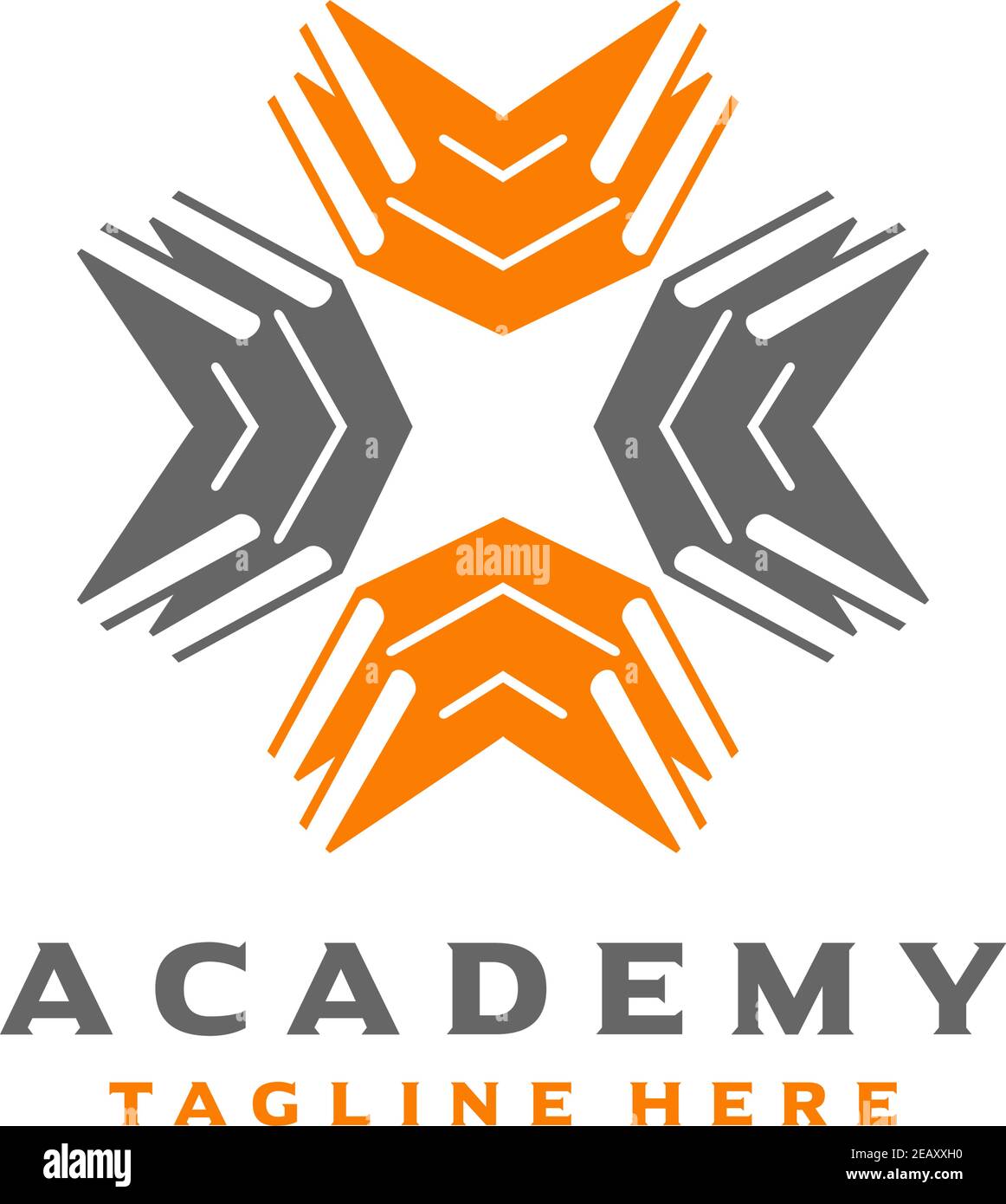 Modern educational logo Cut Out Stock Images & Pictures - Alamy