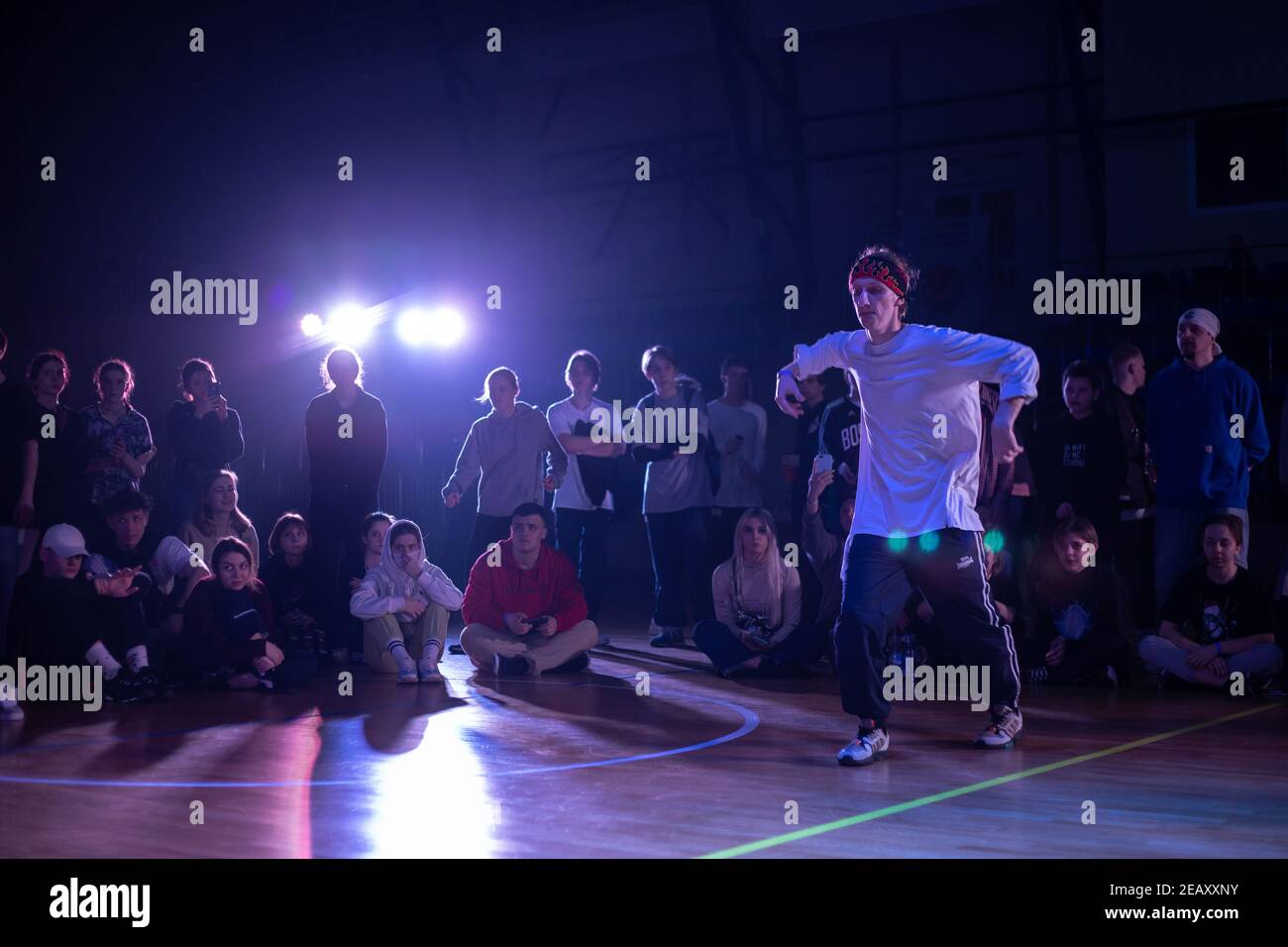Dance Championship Street Style Challenge. Battles among pro dancers ...