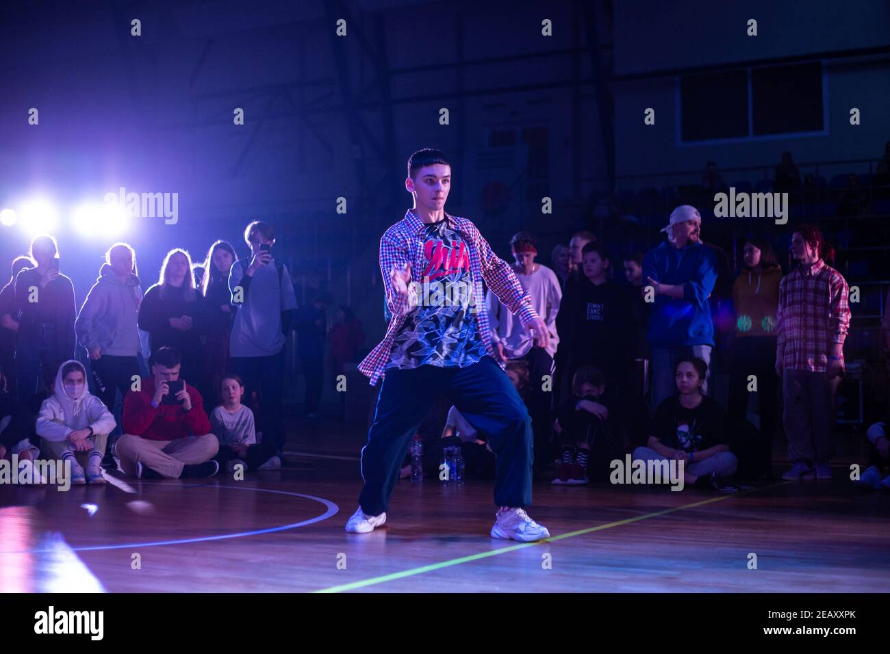 Dance Championship Street Style Challenge. Battles among pro dancers ...