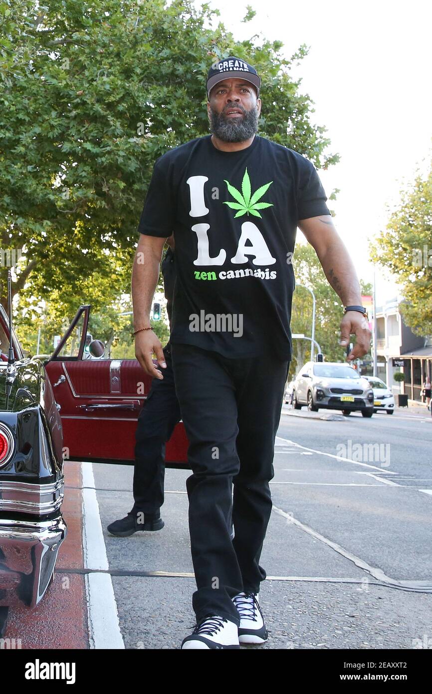 February 11, 2021: Rapper THE D.O.C. attends the Australian Premiere ...