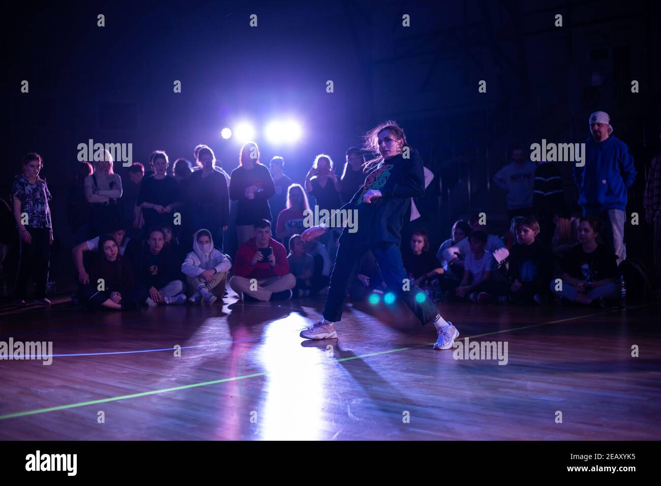 Dance Championship Street Style Challenge. Battles among pro dancers ...