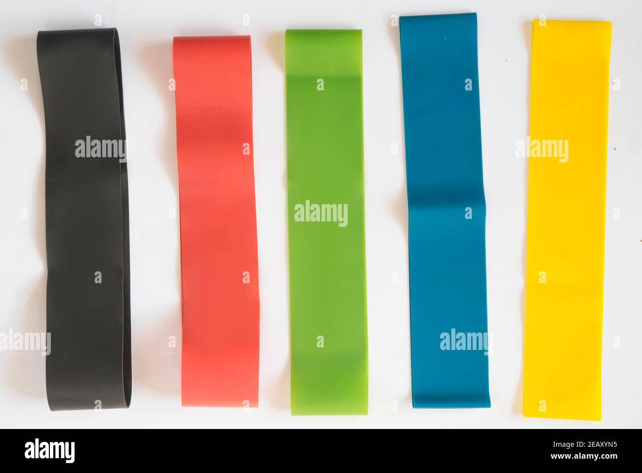 bodybuilding elastic tape close up Stock Photo - Alamy