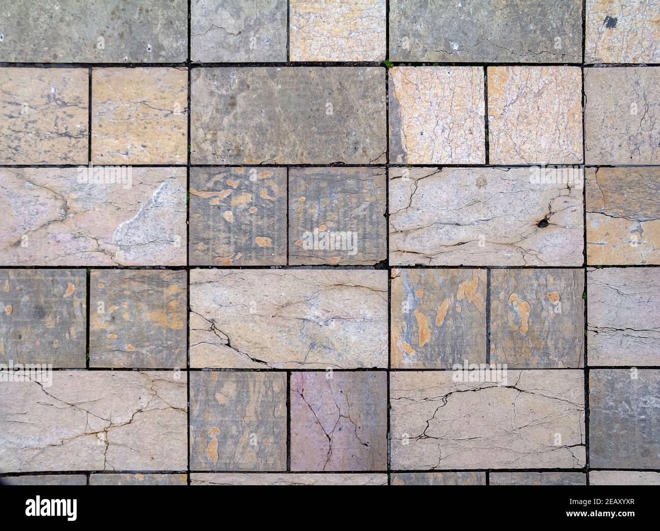 full frame background showing various ston tiles Stock Photo - Alamy