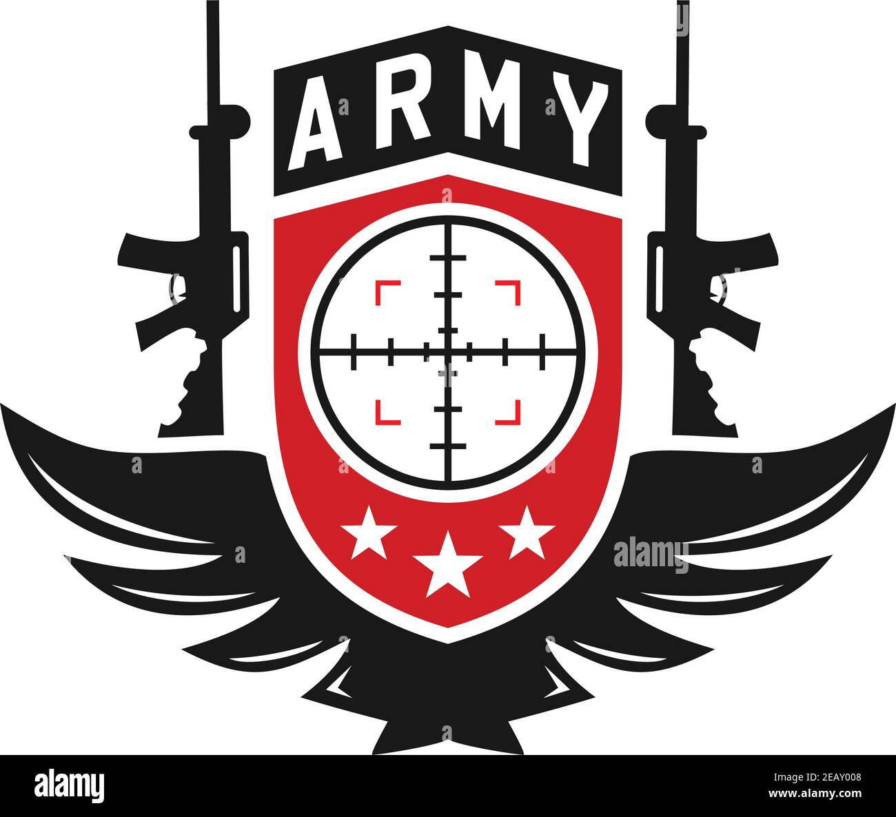 Armed with weapons Stock Vector Images - Alamy