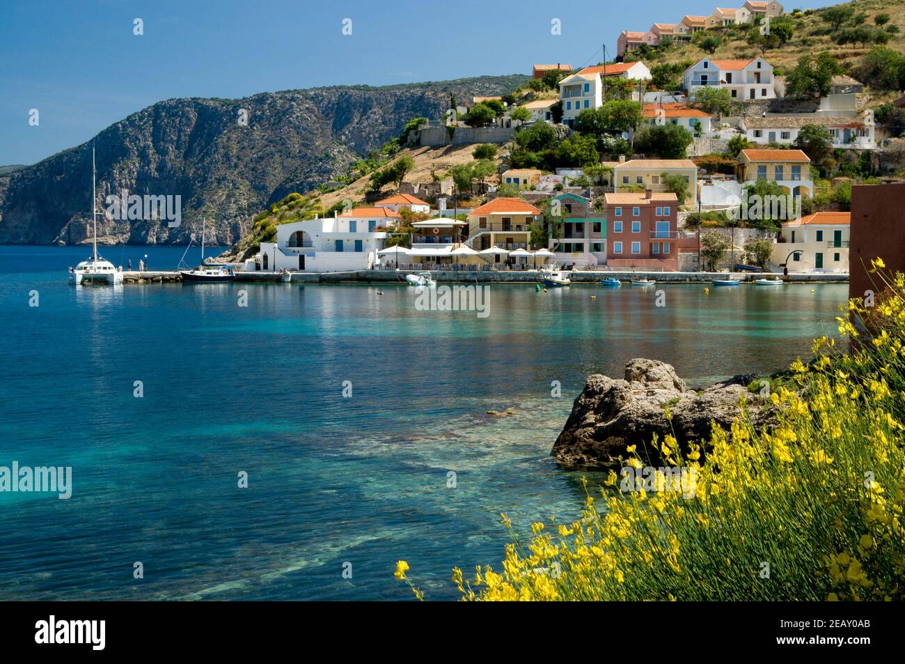 Assos, Kefalonia, Ionian Islands, Greece Stock Photo - Alamy