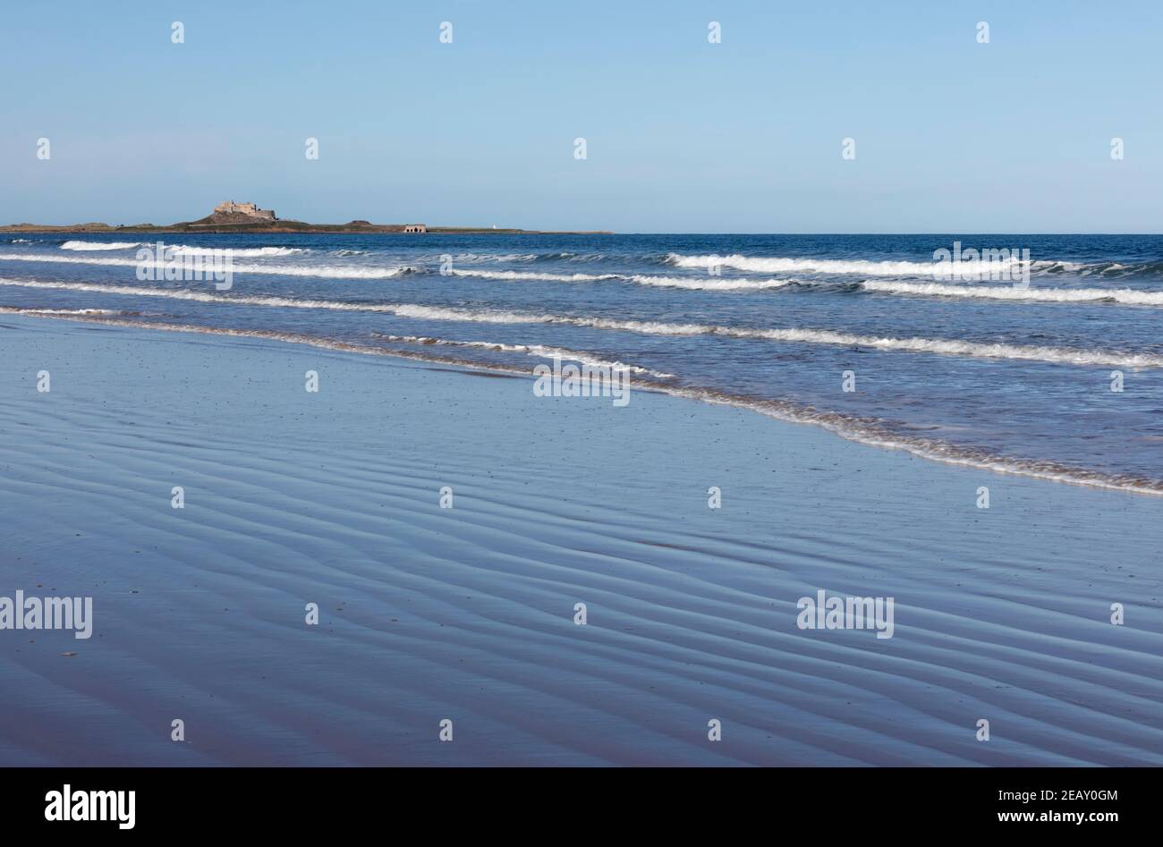 Ross sands northumberland hi-res stock photography and images - Alamy