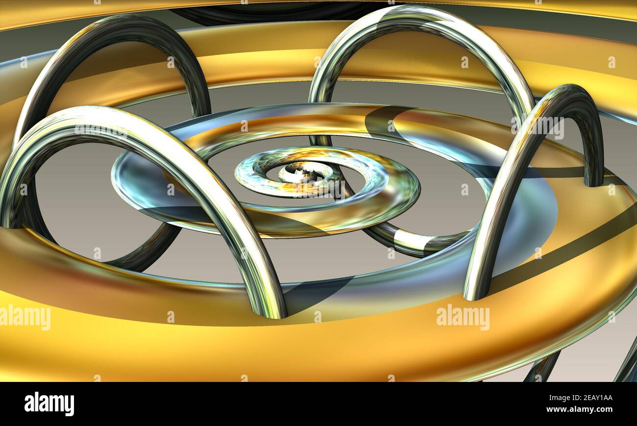 Computer generated 3D illustration artwork Stock Photo - Alamy