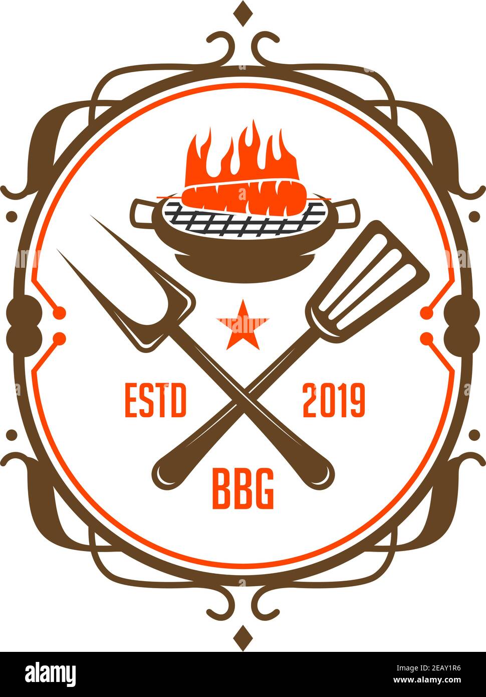 vintage cooking logo your company Stock Vector Image & Art - Alamy