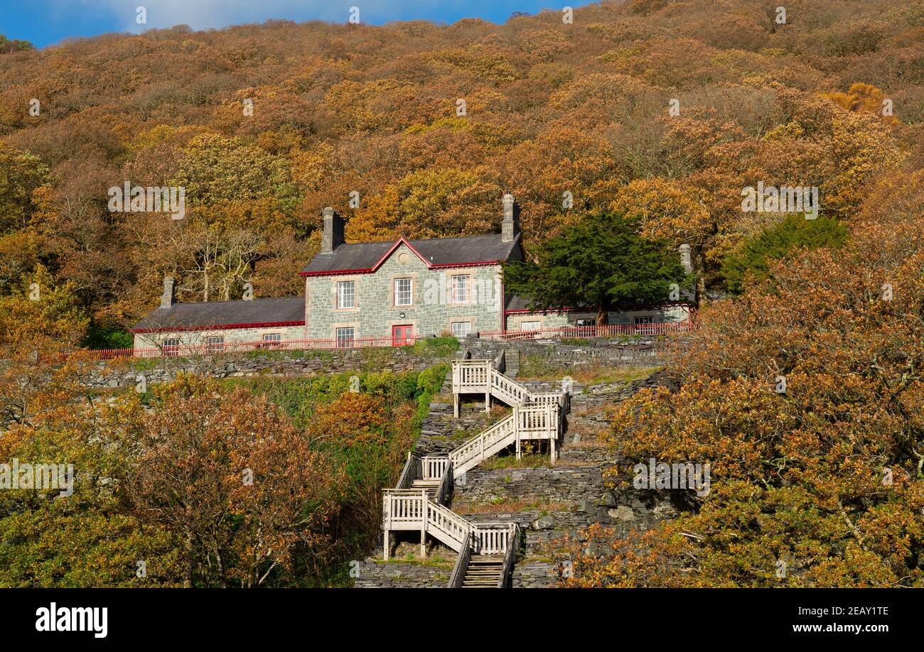 Llanberis quarry hospital slate museum hi-res stock photography and ...