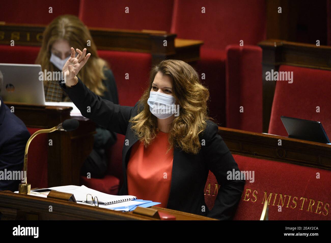 Minister of citizenship marlene schiappa hi-res stock photography and images - Alamy