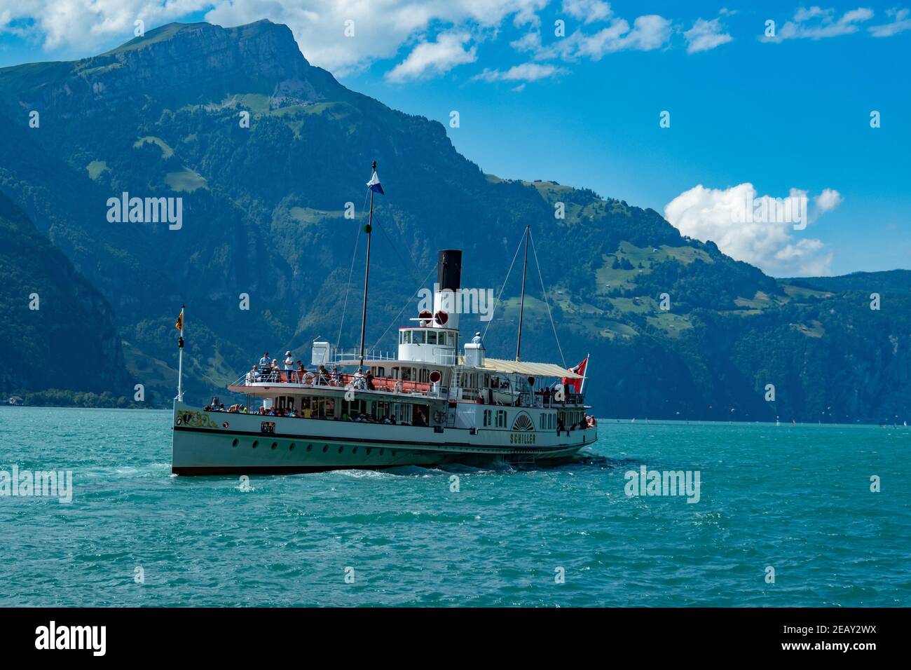 Steamer on lake lucerne hi-res stock photography and images - Alamy