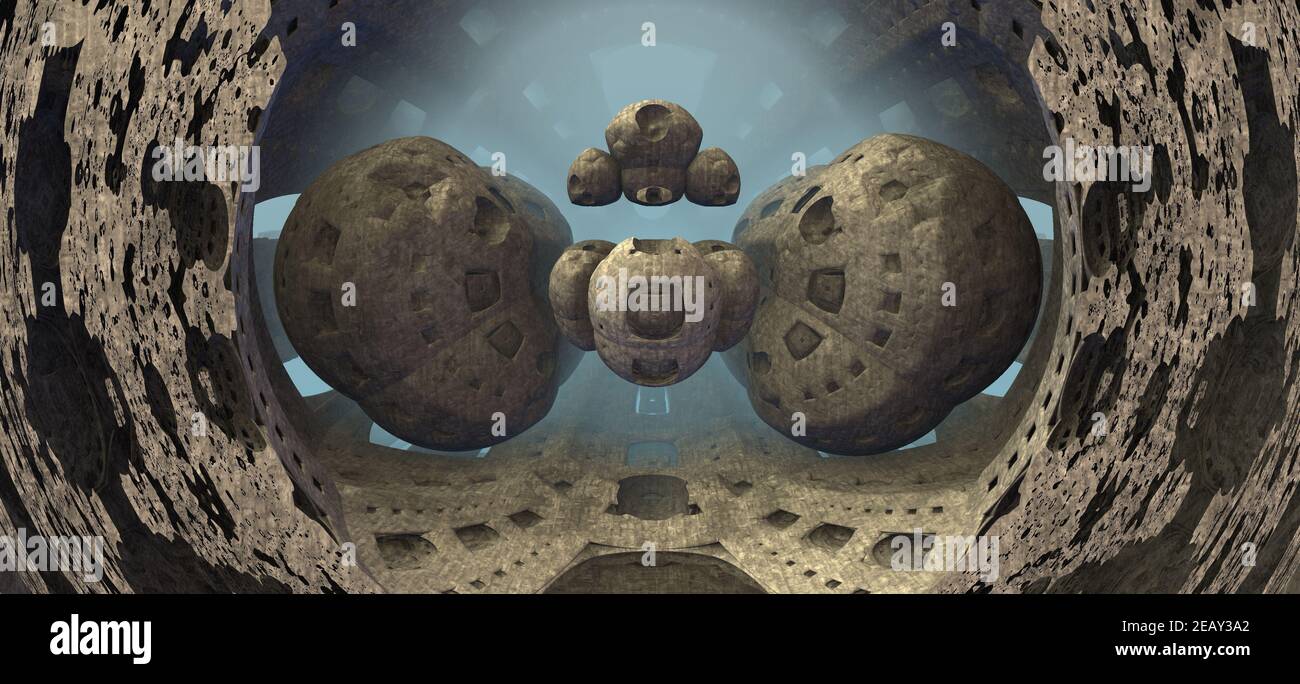 Computer generated 3D illustration artwork Stock Photo - Alamy