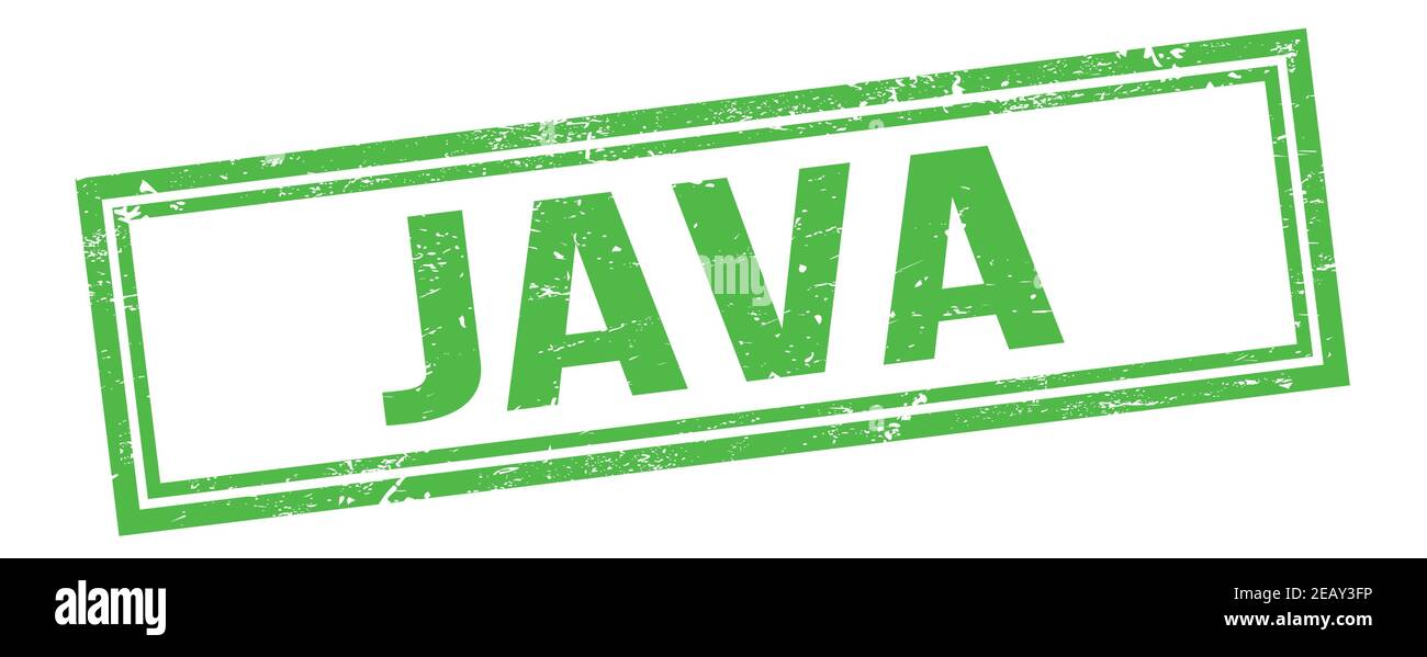 Java text on green hi-res stock photography and images - Alamy