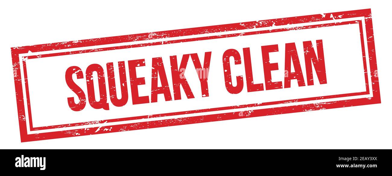 Squeaky clean word hi-res stock photography and images - Alamy