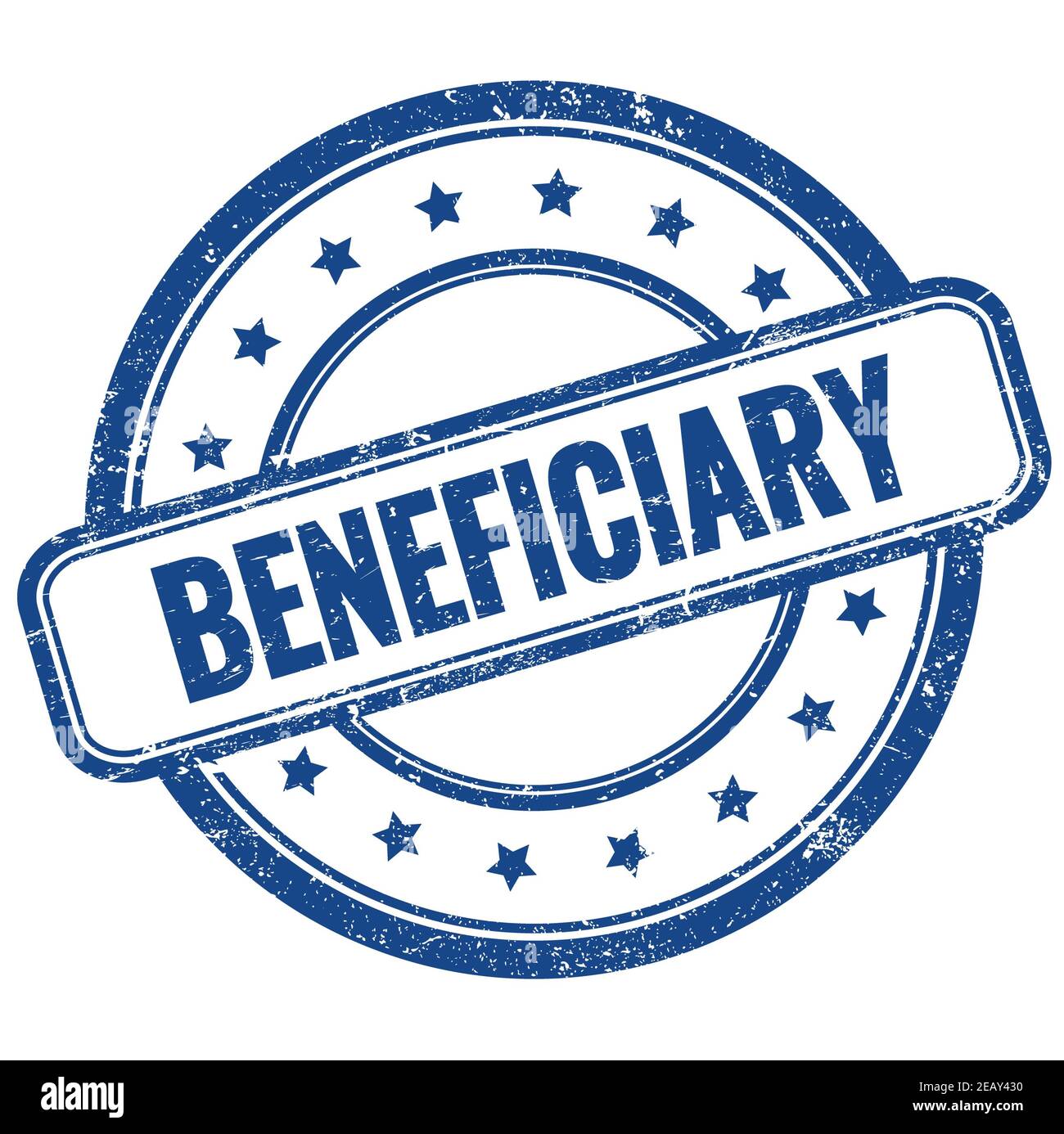 Beneficiary stamp hi-res stock photography and images - Alamy