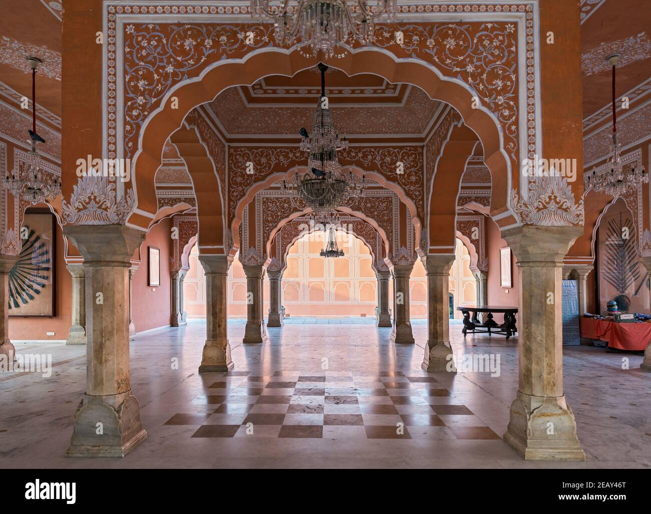 Hall of Public Audience Diwan-e-Khas City Palace Jaipur Rajasthan India ...