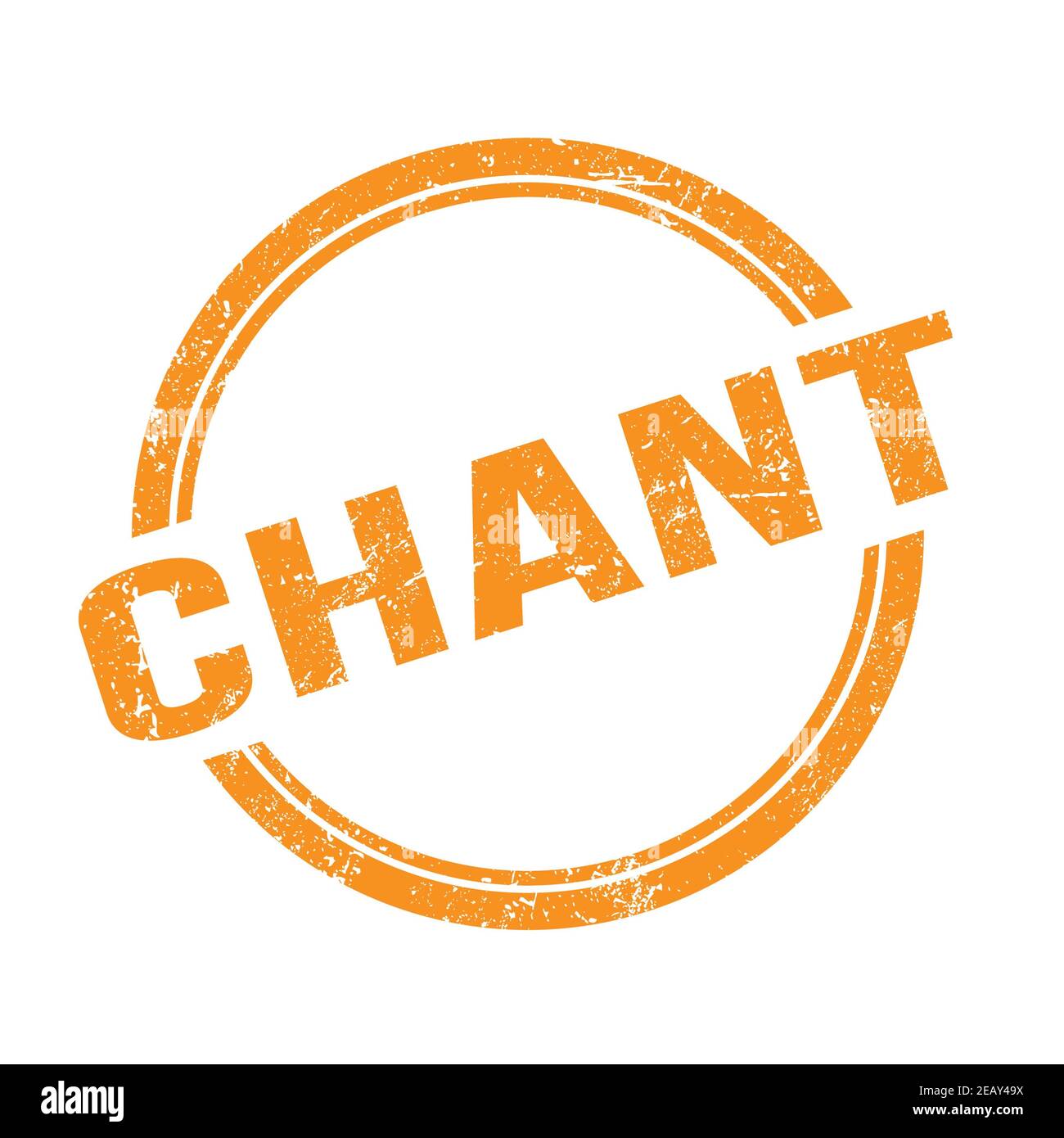 Chant stamp hi-res stock photography and images - Alamy