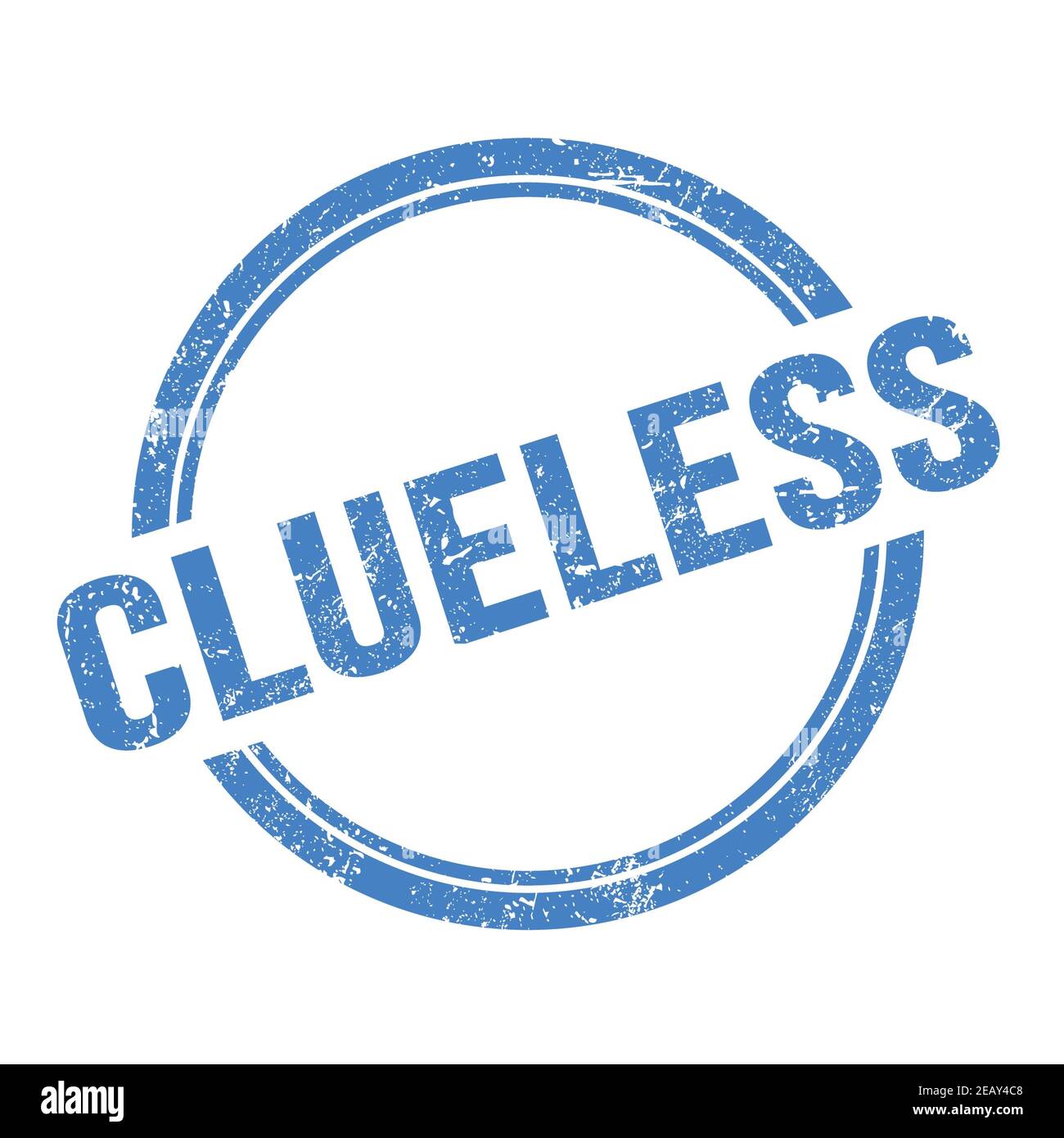 Clueless stamp hi-res stock photography and images - Alamy
