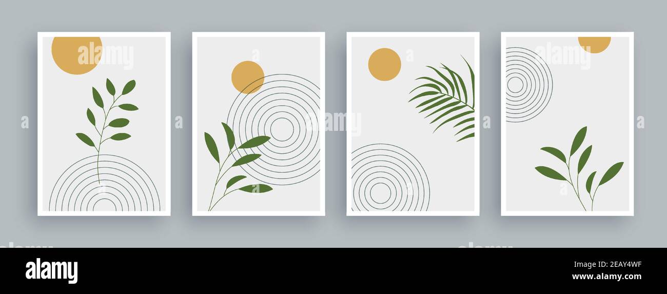 Abstract art painting with vintage colors background. Minimalist ...