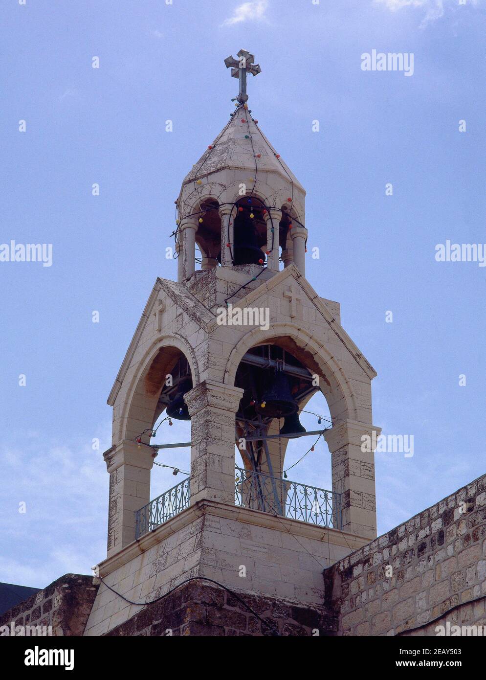 EXTERIOR-TORRE DE CAMPANARIO-. Location: BASILICA DE LA NATIVIDAD ...