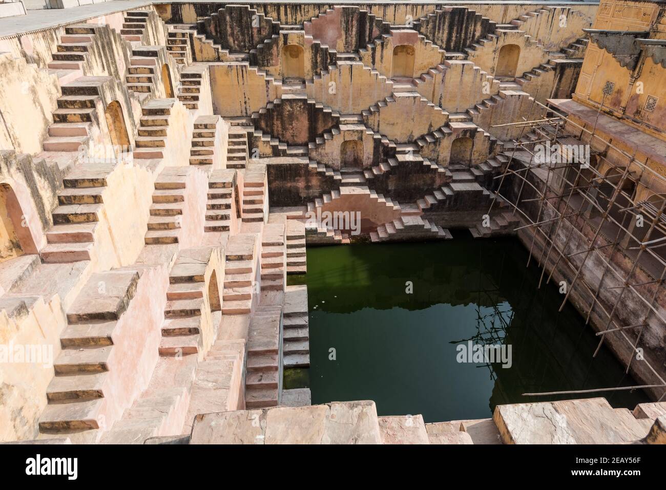 Panna Meena ka Kund, Amber, Rajasthan Stock Photo - Alamy