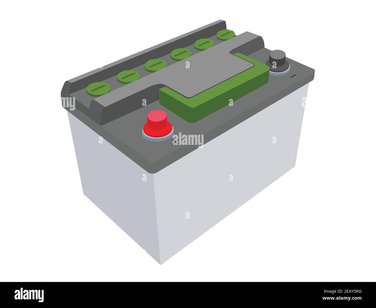 Battery maintenance warning Cut Out Stock Images & Pictures - Alamy