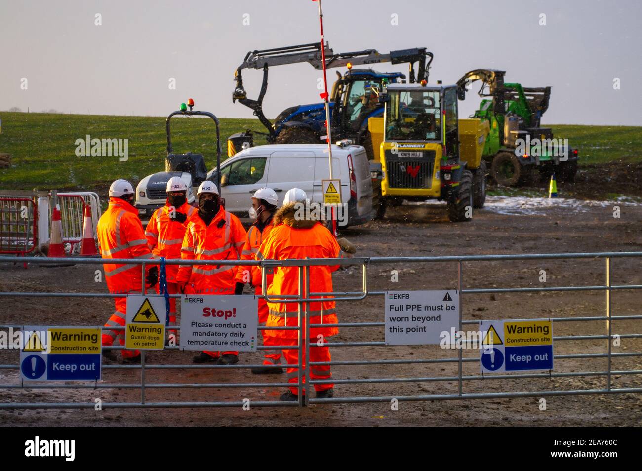 Hs2 guard dogs hi-res stock photography and images - Alamy