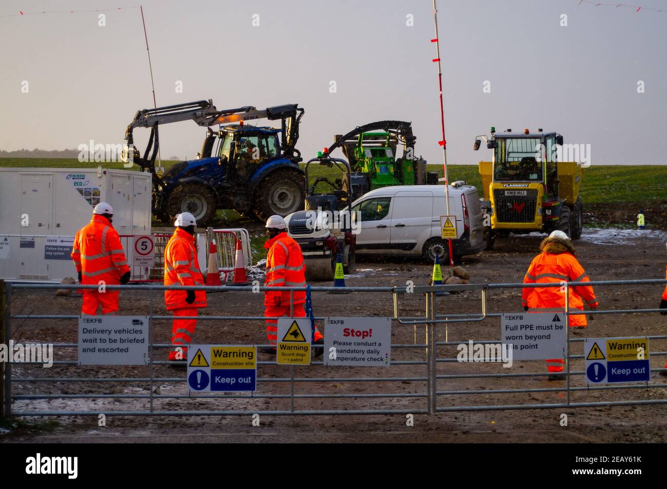 Hs2 guard dogs hi-res stock photography and images - Alamy