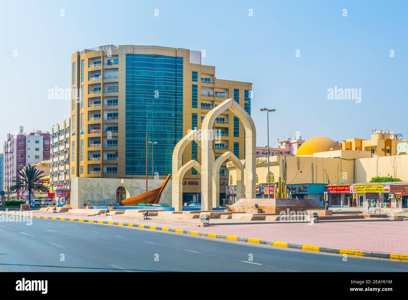 Ajman skyline hi-res stock photography and images - Alamy