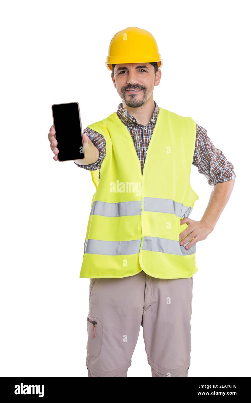 Foreman vest hi-res stock photography and images - Alamy