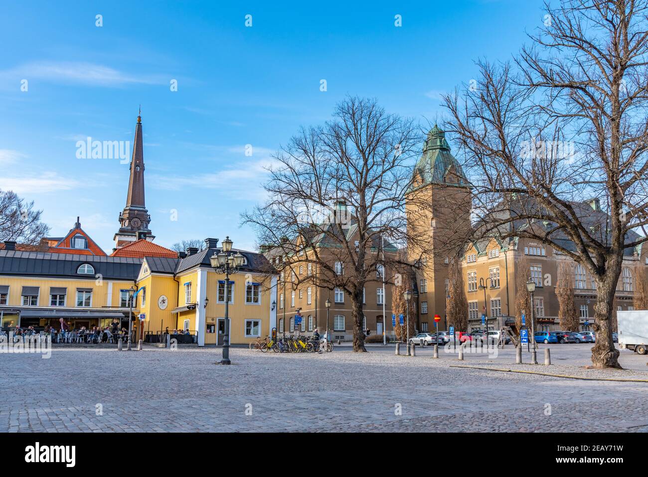 City hall at the stora torget hi-res stock photography and images - Alamy