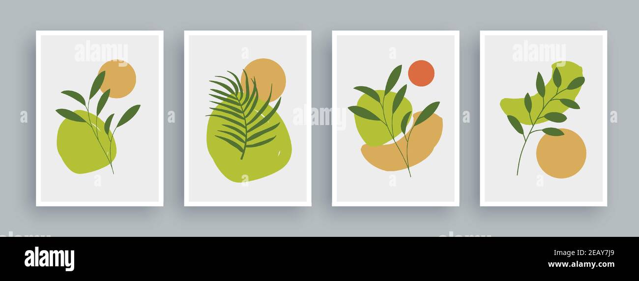 Abstract art painting with vintage colors background. Minimalist ...